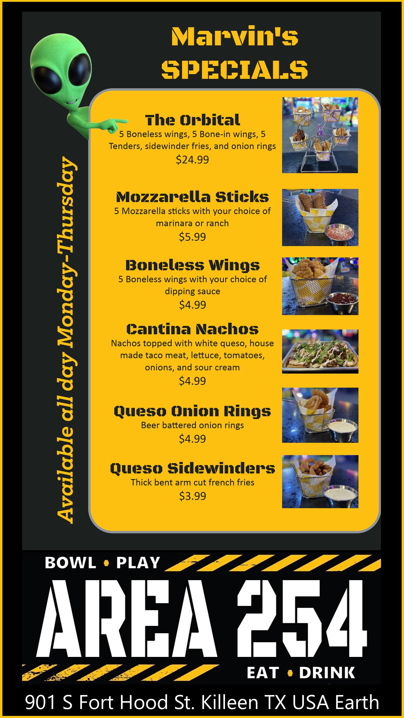 Daily Specials
